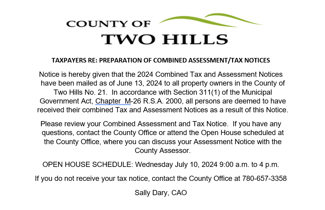 County of Two Hills - Home